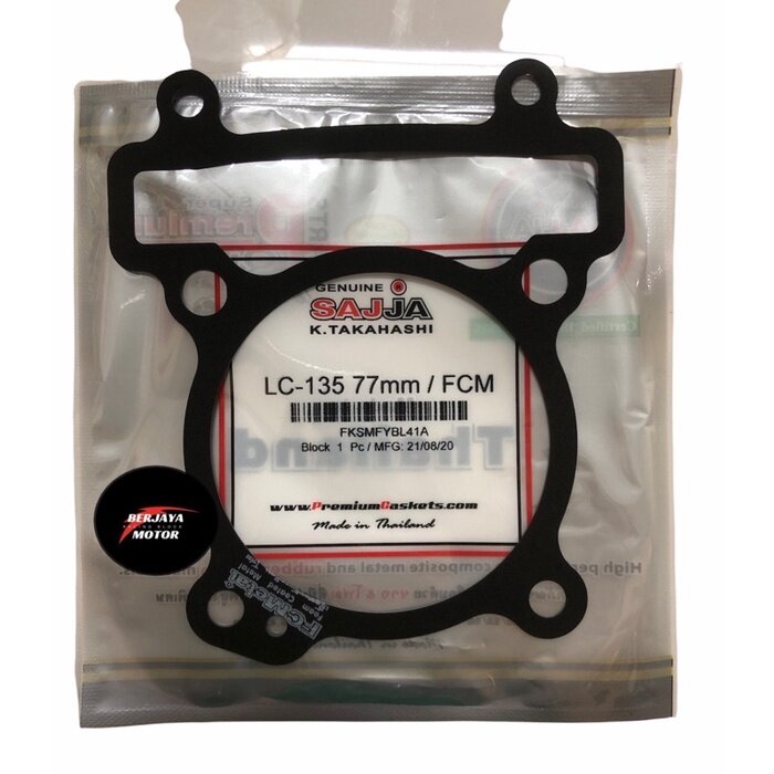 block gasket metal foam lc135 /y15 /fz150 | Lazada