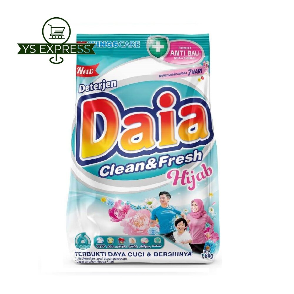DAIA Clean & Fresh Hijab 1.8kg | Lazada