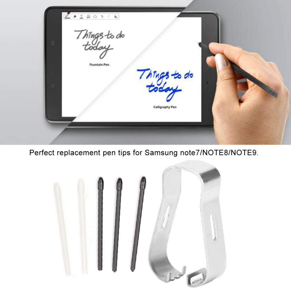 Replacement Stylus Pen Tips/Nibs Touch For Samsung Galaxy Note 7/8/9 ...