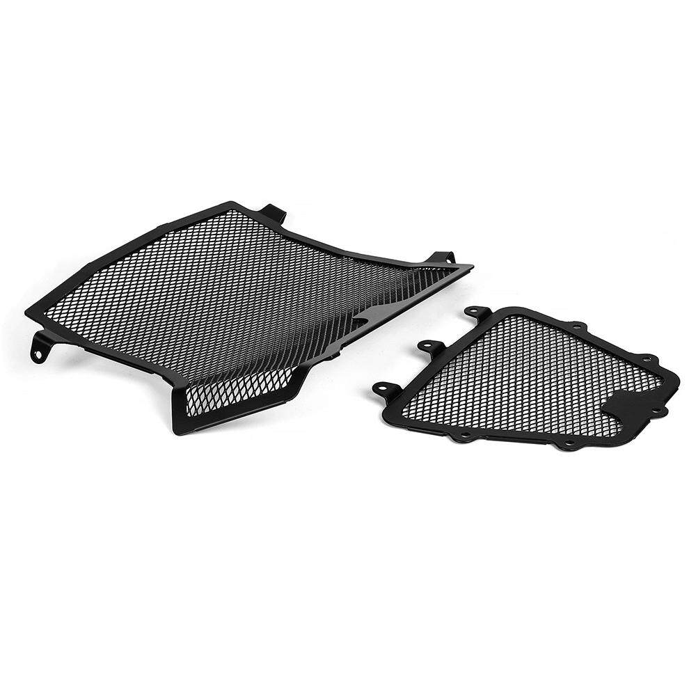 New Aluminum Radiator Grille Guard Cover Protector Black Motorcycle ...