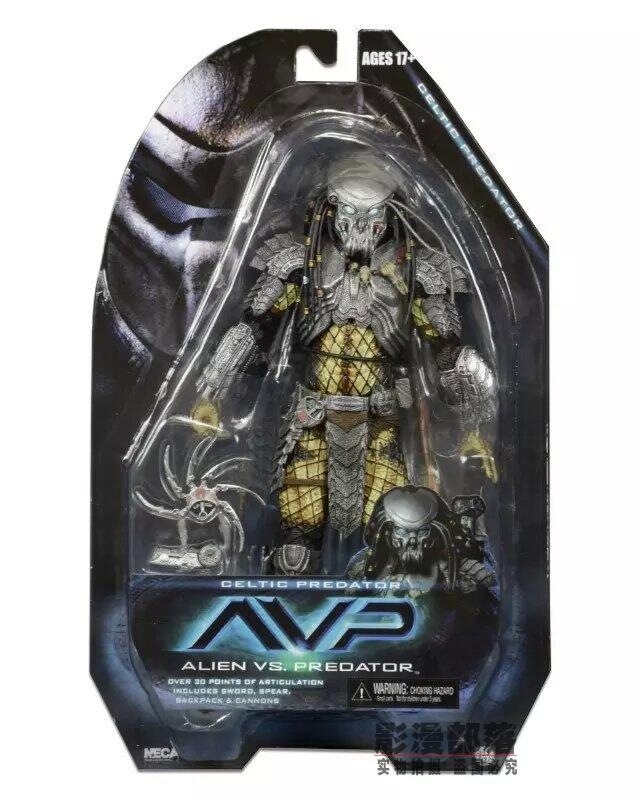 Neca Predator Avp Jagged คลื่นที่15รอยแผลเป็น14คลื่นหน้าแมวเซลติกโมเดลรูป7นิ้วที่เคลื่อนย้ายได้ ...