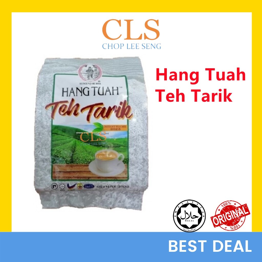 Hang Tuah Teh Tarik Susu Segera Instant Milk Tea 27g x 12 packs | Lazada