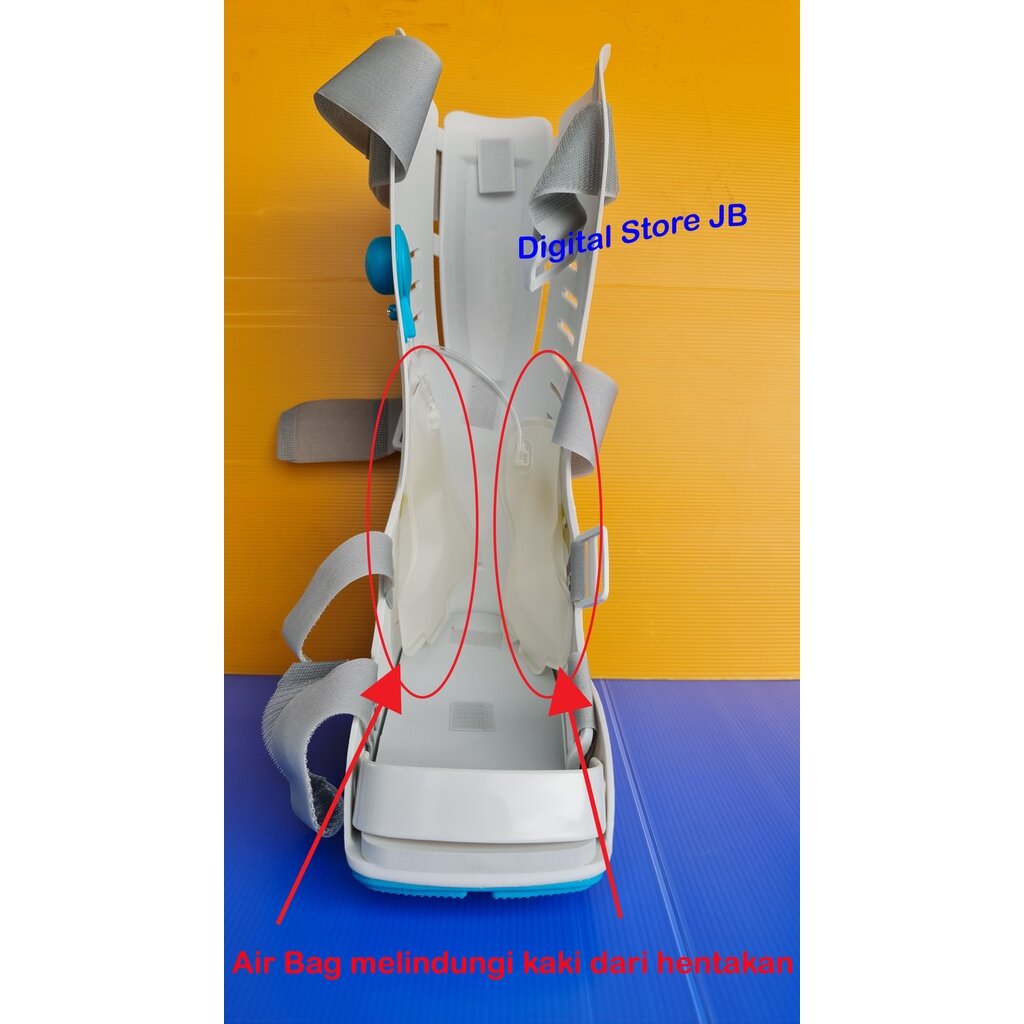 Aircast Airboot ข้อเท้าแพลง Orthosis Orthotic Sendi Metatarsal การแตก ...