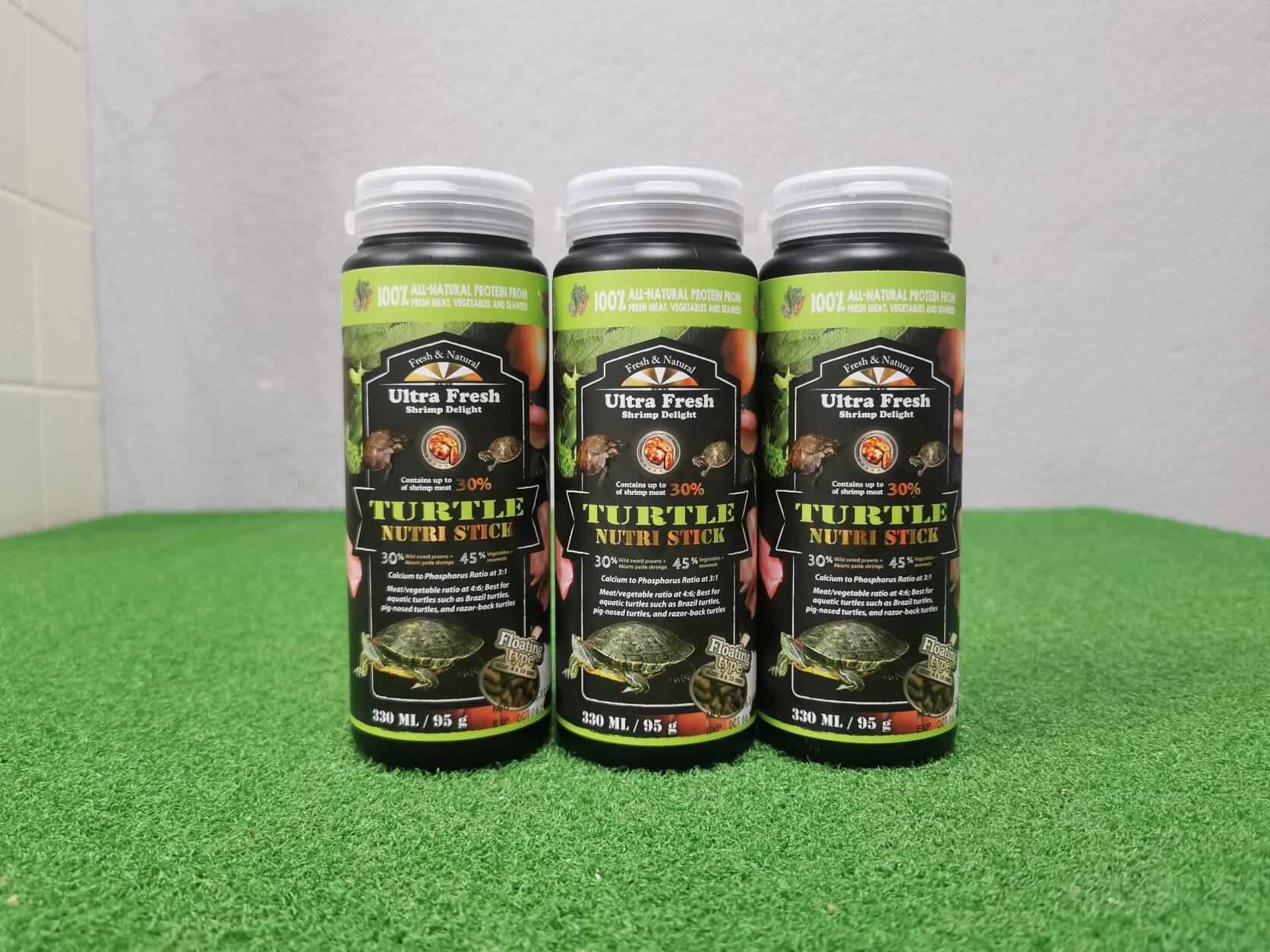 Azoo Ultra Fresh Turtle Nutri Stick 330ml(95g). Tortoise Turtle Food ...