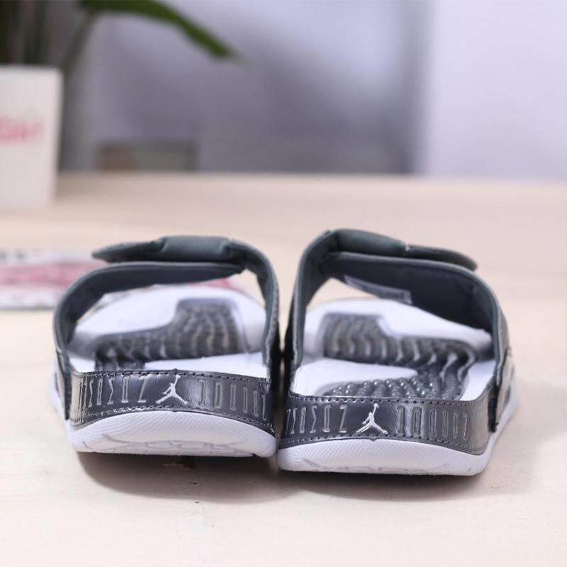 Original Nike_Air Jordan11 AJ 11 Kasut Selipar Wanita สำหรับชาย Selipar ...