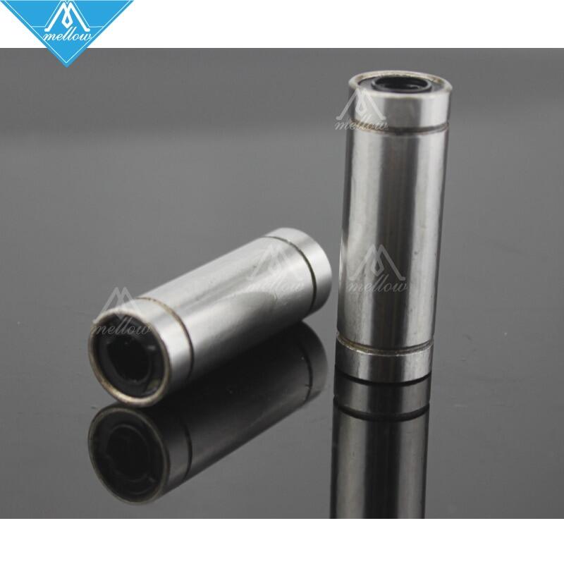 2ชิ้น/ล็อต LM8LUU LML8UU 8มม. 8X15X45มม. 8มม. แบริ่งเชิงเส้นบูชบุช ...