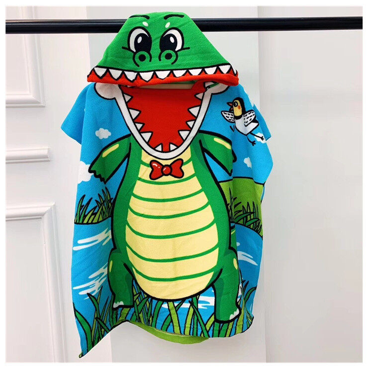 Kids Hooded Towel Kartun Tuala Budak Kids Beach Towel Kanak Kanak Baby ...