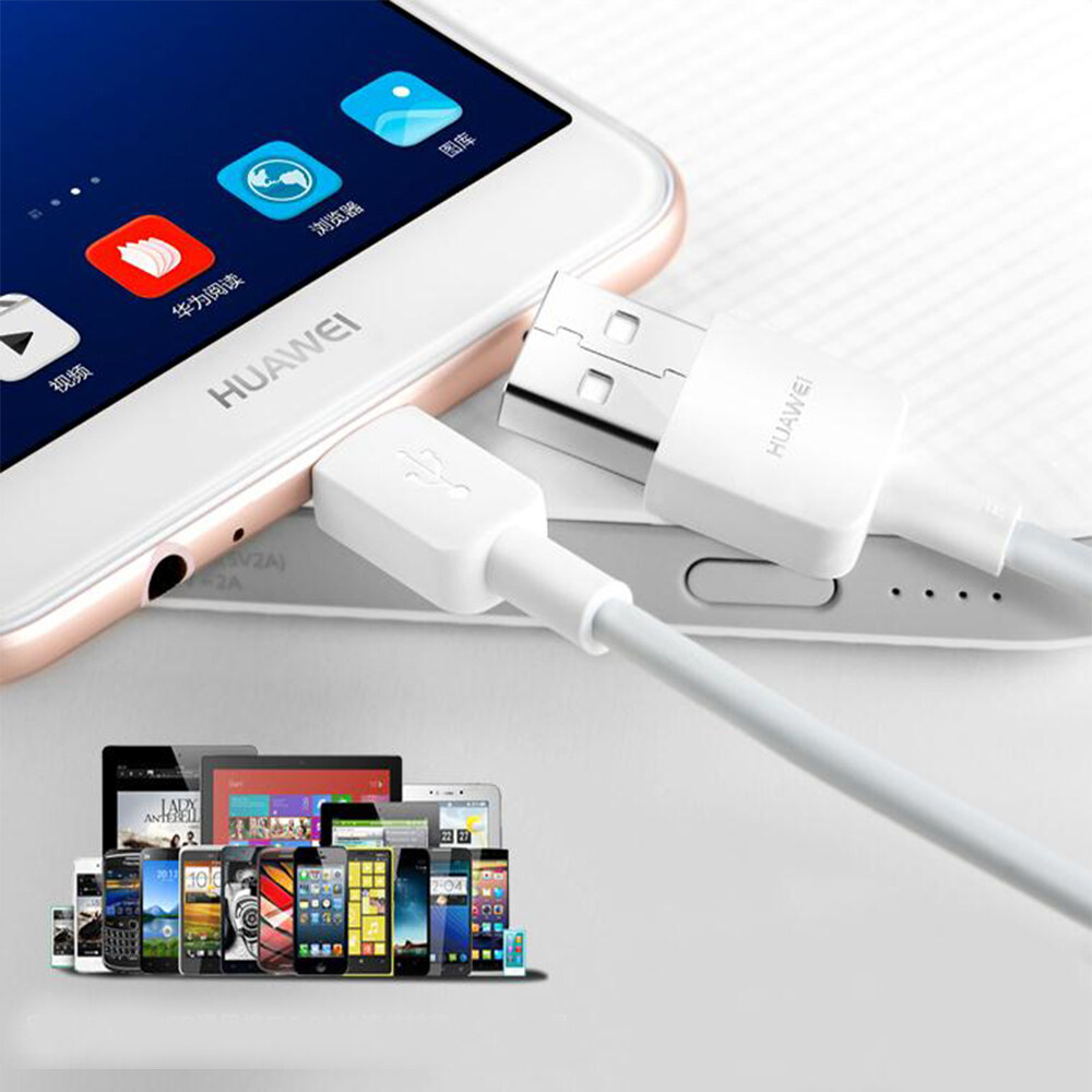 [พร้อมสต็อก] สำหรับ HUAWEI Original Fast Charge Micro ขั้วต่อสาย USB ...