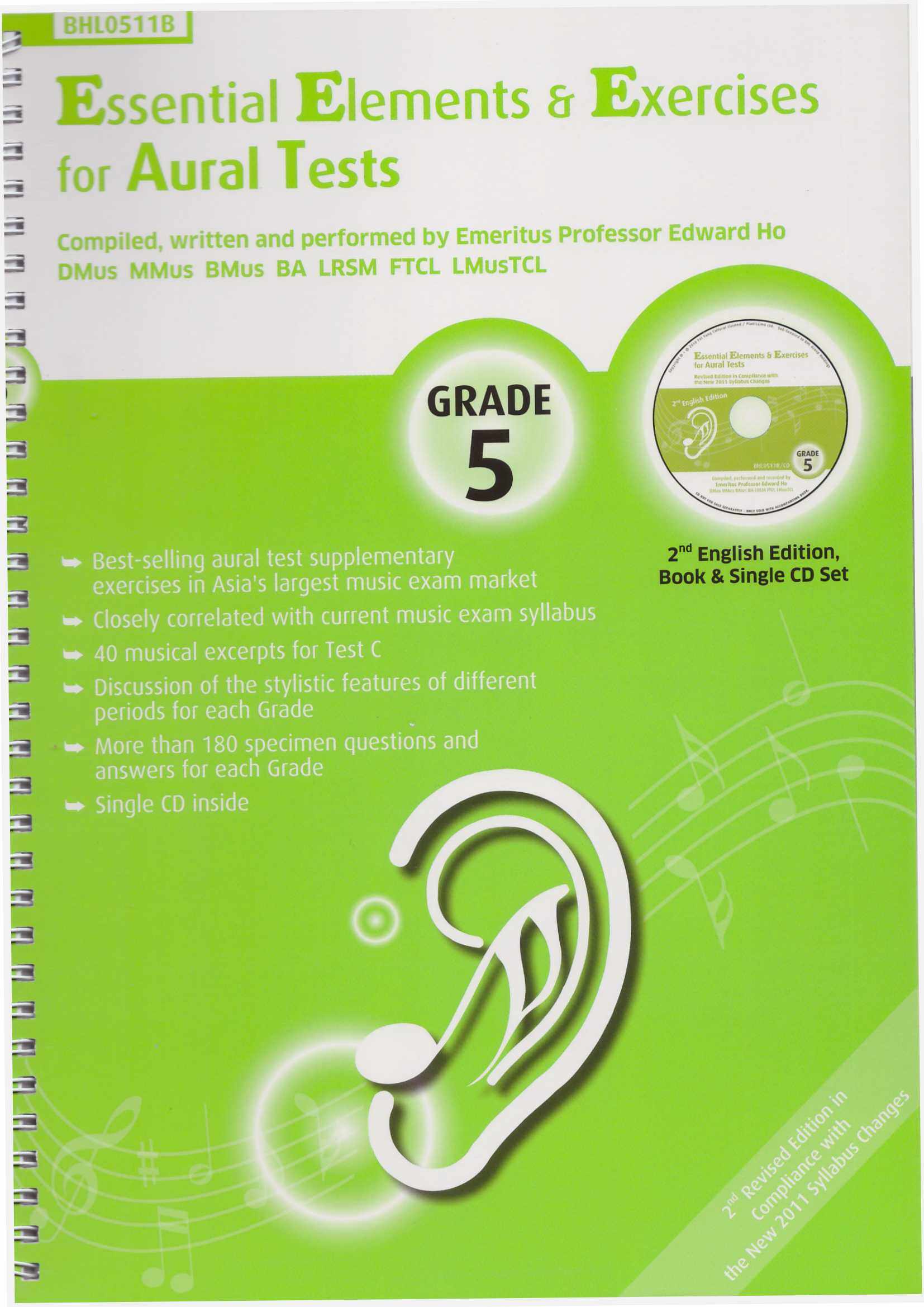 Essential Elements & Exercises for Aural Tests Grade 5 (With CD) | Lazada