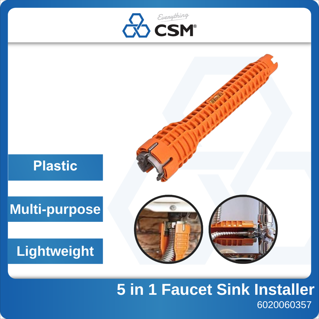 FAUCET & SINK INSTALLER Tool (5 In 1) Faucet and Sink Installer ...