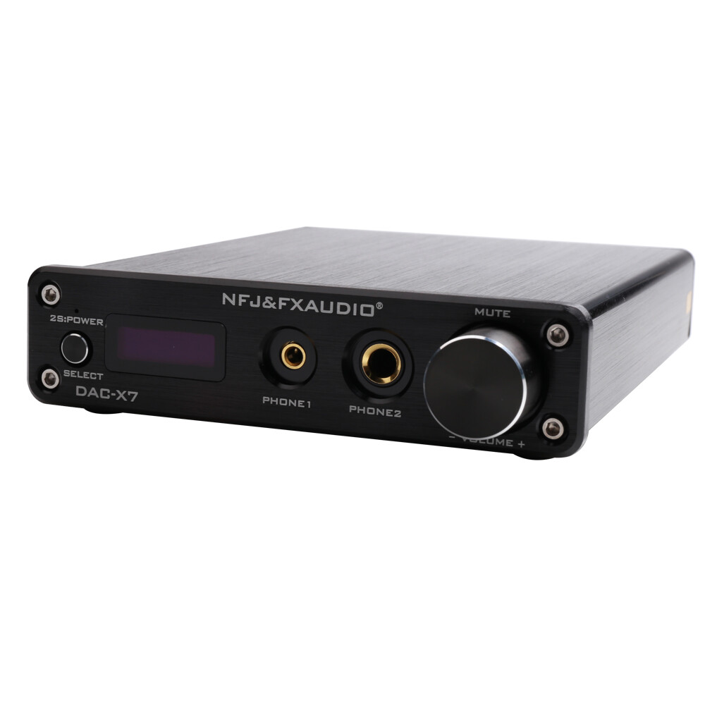 DAC-X7 XMOS AK4490EQ USB DACถอดรหัสไฮไฟเสียงเครื่องขยายเสียงหูฟังDSD256 ...