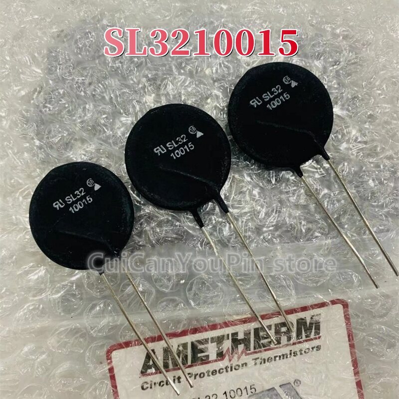 1Pcs Original SL32 10015 NTC Thermistor SL3210015 10R/15A AMETHERM Inrush Current Limiter ใหม่ ...