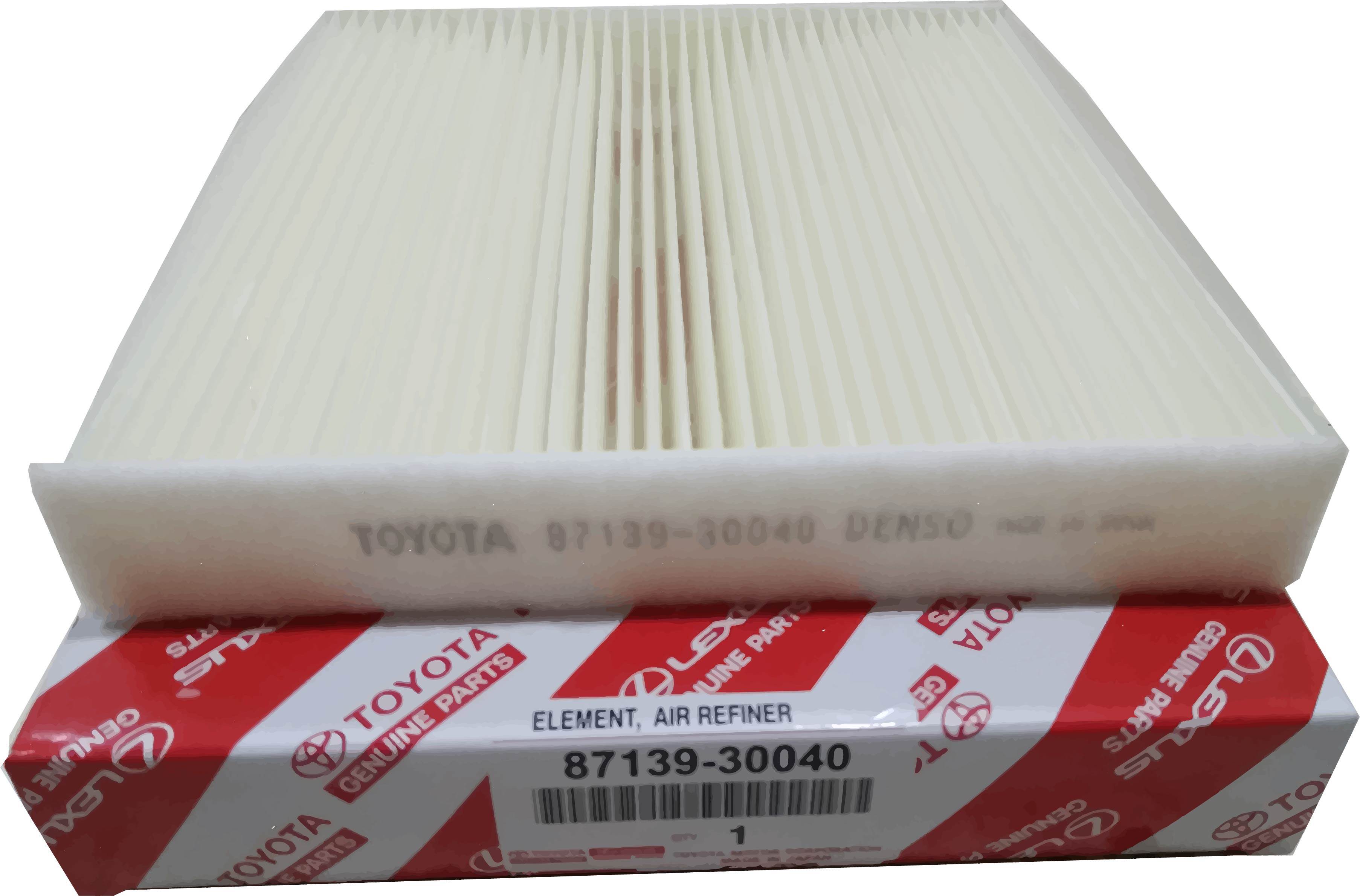 87139-ON010 30040 NYLON cabin air cond filter for 2007 up modelToyota ...