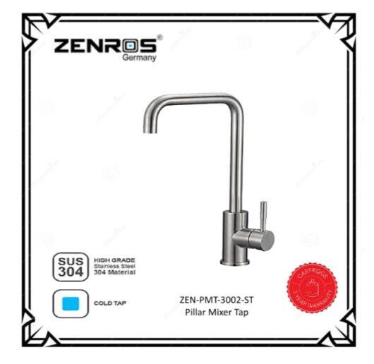 Zenros ZEN--PMT-3002-ST SUS304 Pillar Mixer Tap | Lazada
