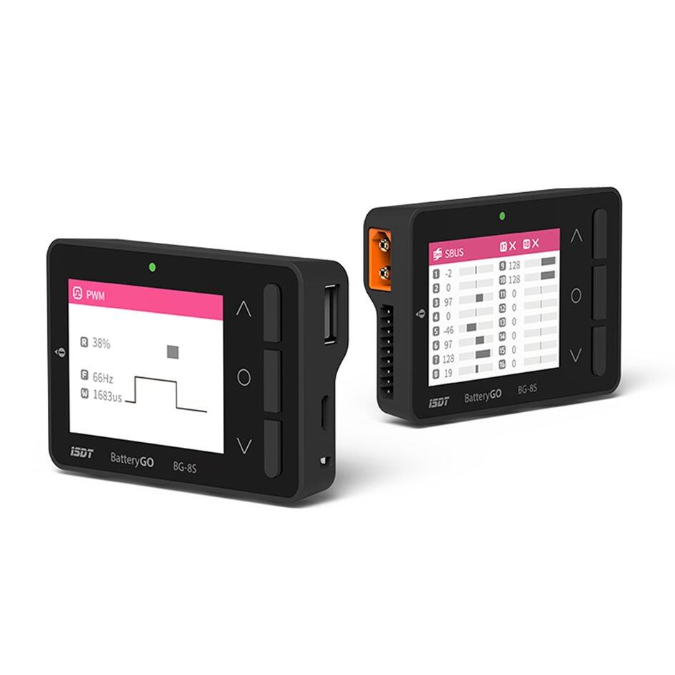 COYEN ISDT BG 8S Batery Meter LCD Display Digital Batery Capacity ...