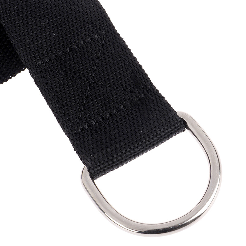 Gym resistance bands handles anti-slip tpr grip strong nylon heavy duty ...