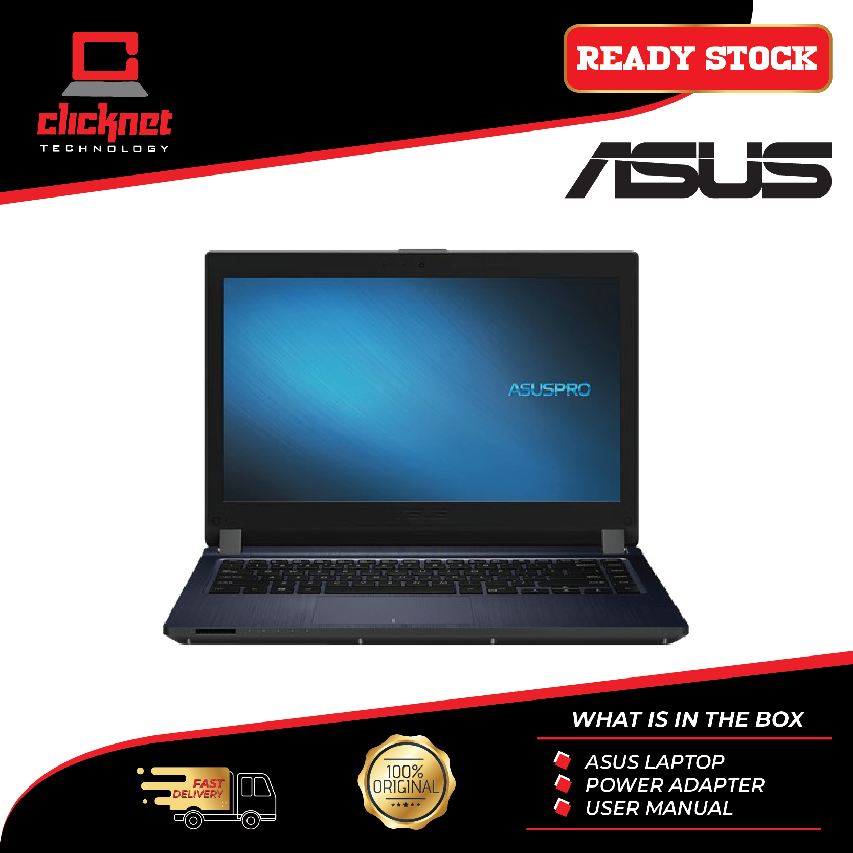 ASUS ExpertBook P1440FA Price in Malaysia & Specs - RM3199 | TechNave