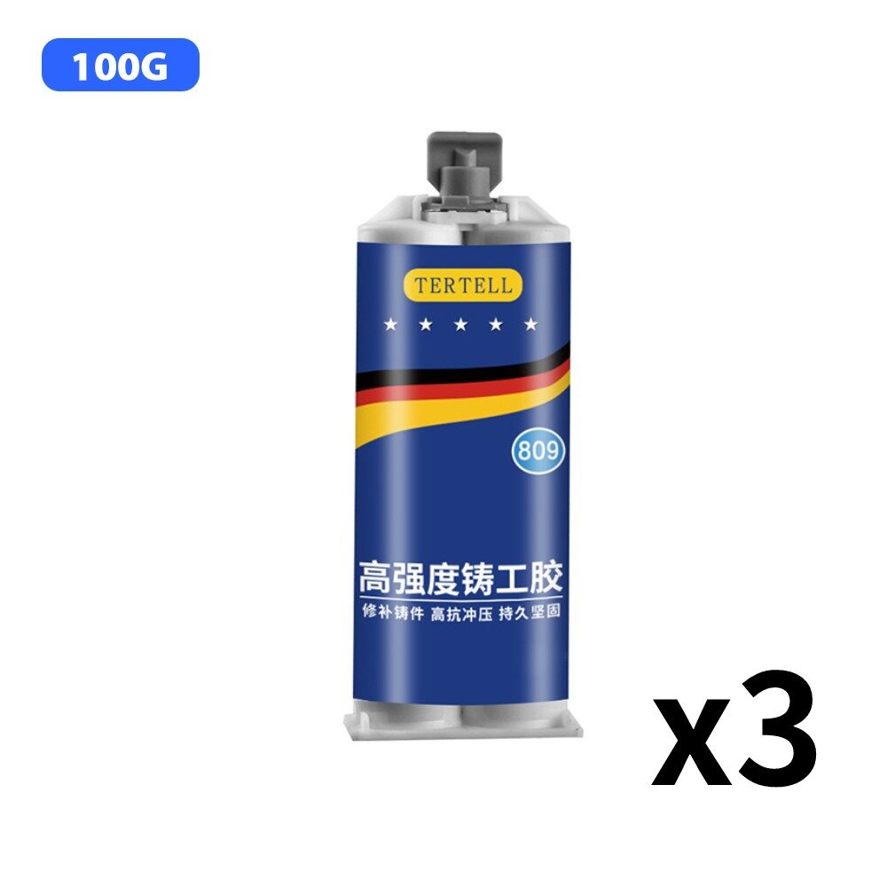 Hourser 3pcs Steel Metal Epoxy Glue Welding Glue Caster Glue Ab Adhesives For Metal Exhaust
