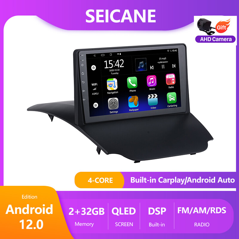 Seicane 9inch QLED Touch Screen Android 12.0 Car Audio Stereo Player ...