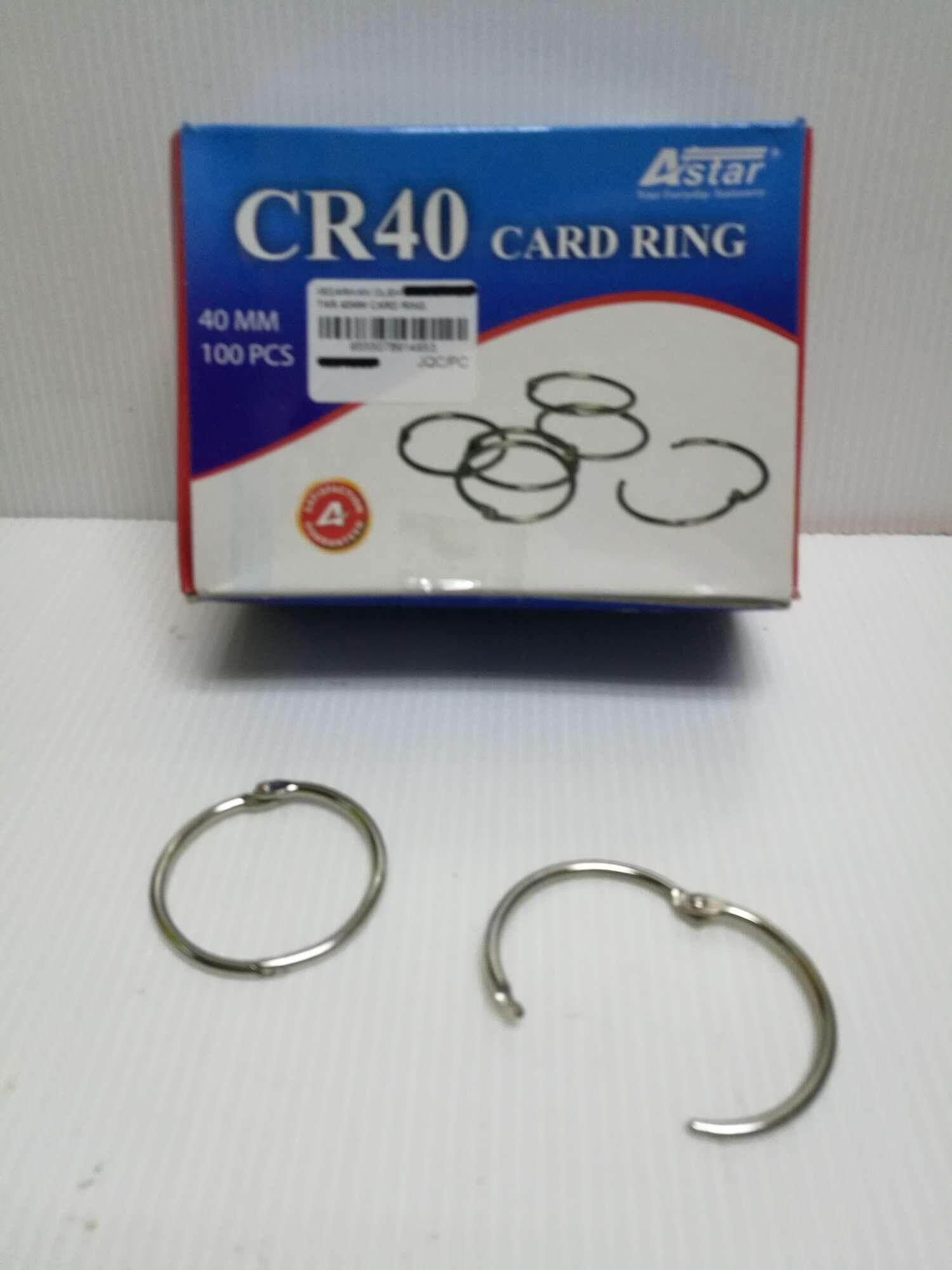 CARD RING ASTAR CR40 40mm (box/100 pcs) | Lazada
