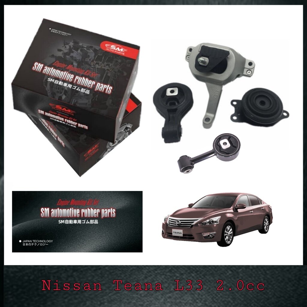 SM Engine Mounting Set - Nissan Teana L33 2.0 2.5 ( 1+1Year Warranty ...