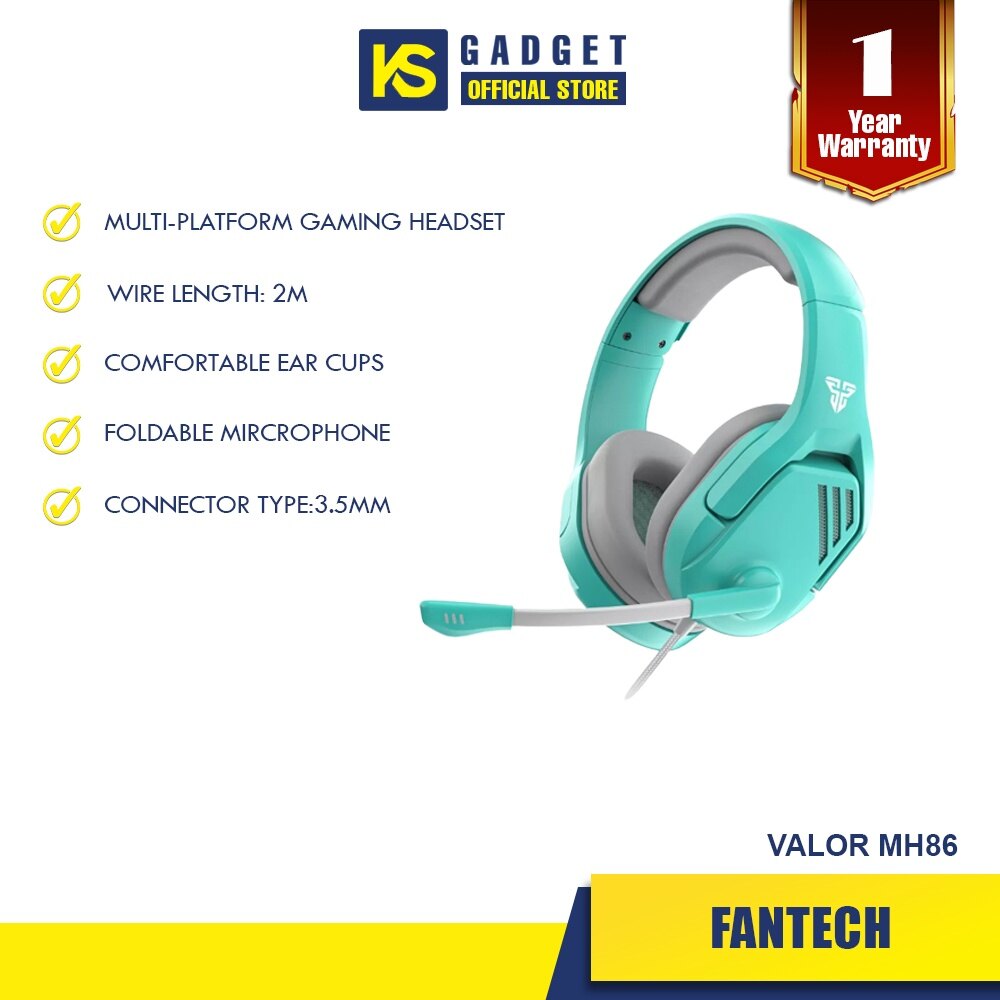 [READY STOCK]FANTECH MH86 Valor Multi Platform Gaming Headset | Lazada