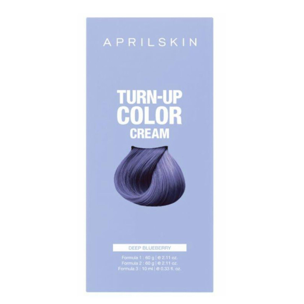 April Skin Turn-Up Color Cream Hair Colour Hair Dye Semi Permanent Set ...