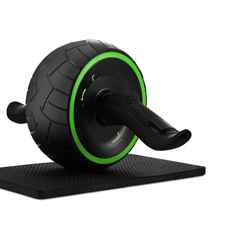 Retractable Abs Wheel Exercise Gym Roller Abdominal Core Fitness Muscle ...