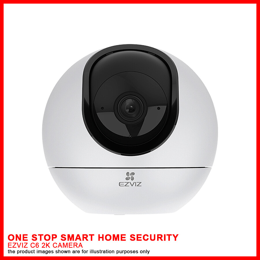 EZVIZ C6 2K 4MP Full HD Resolution Pan & Tilt 360° Panoramic View ...