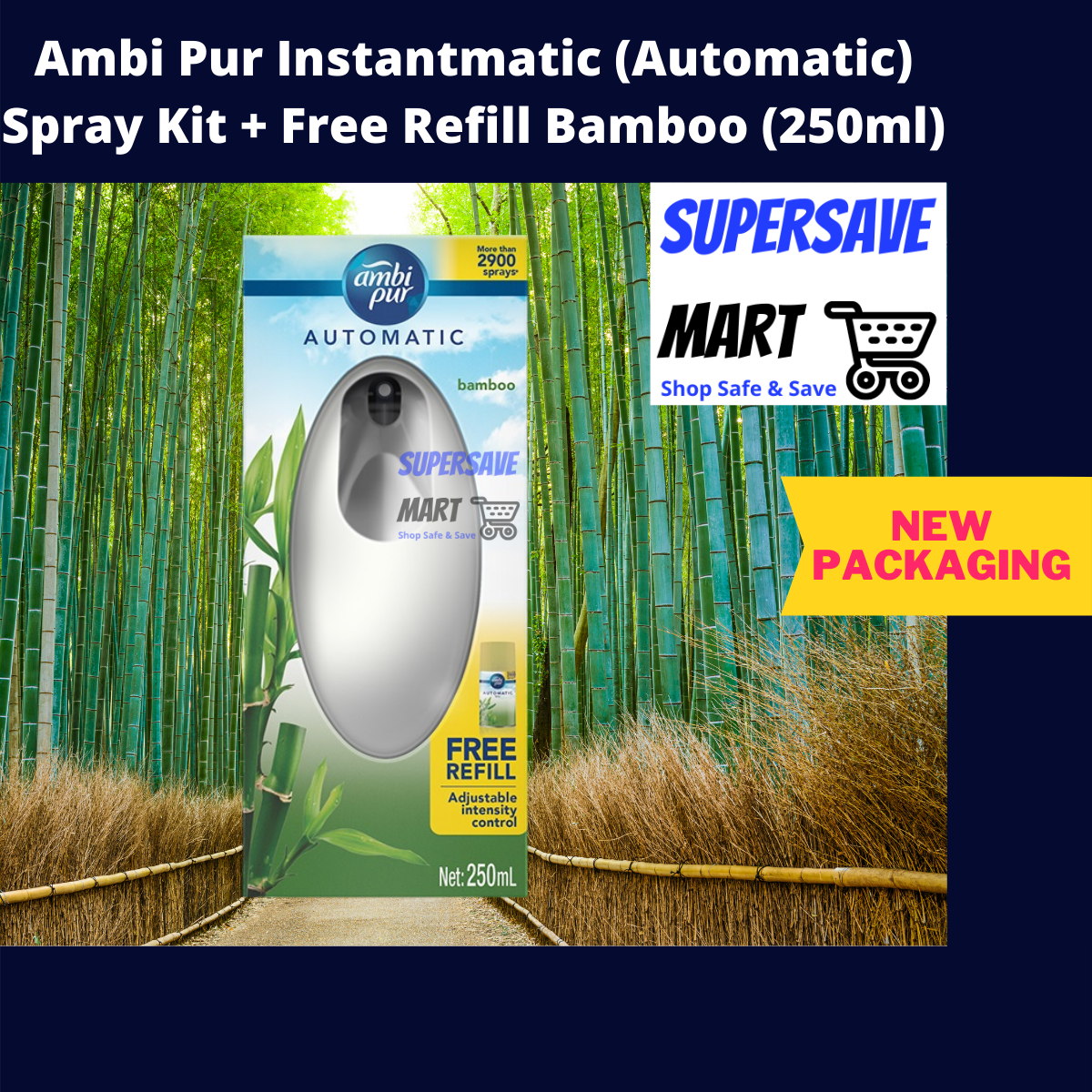 Ambi Pur InstantMatic (Automatic) Spray Kit (1 Dispenser Unit + 1 ...