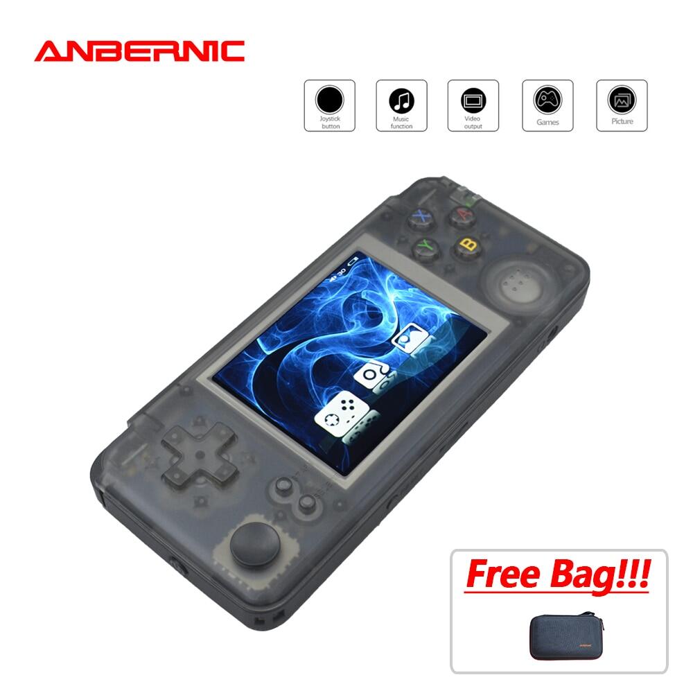 ANBERNIC RS97 Retro Game Video Game Built-In 3000 Games Simulators 64 ...
