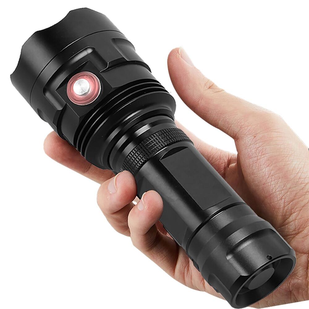 The Brightest Flashlight XHP90 USB Chargeable Torch Light Powerful ...