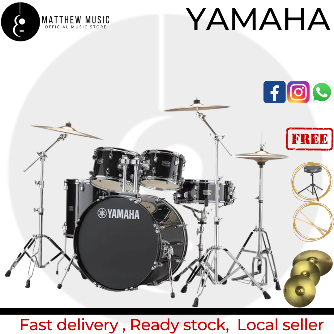 YAMAHA BASIC DRUM FULL SET YM-355 | Lazada