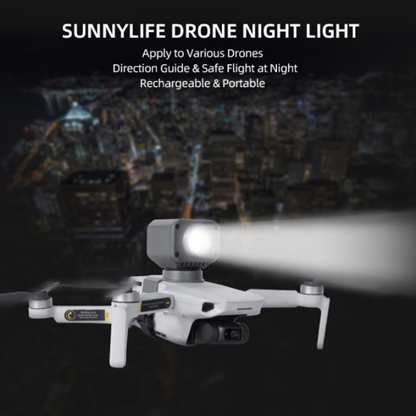 Loviver อุปกรณ์ต่อสู้ยามค่ำคืนไฟ LED การถ่ายภาพสำหรับ DJI Mavic Mini ...