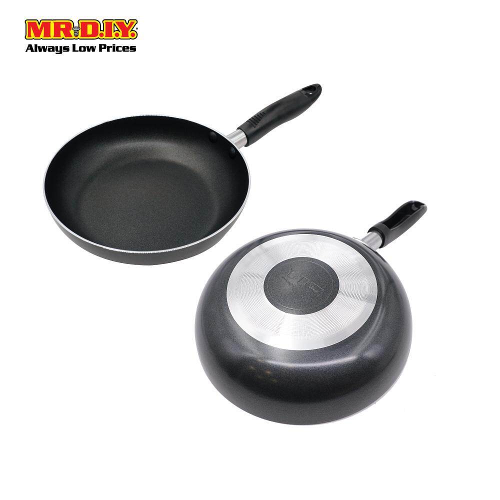 MR DIY Premium Stainless-Steel Non-Stick Coating Fry Pan (20cm) | Lazada