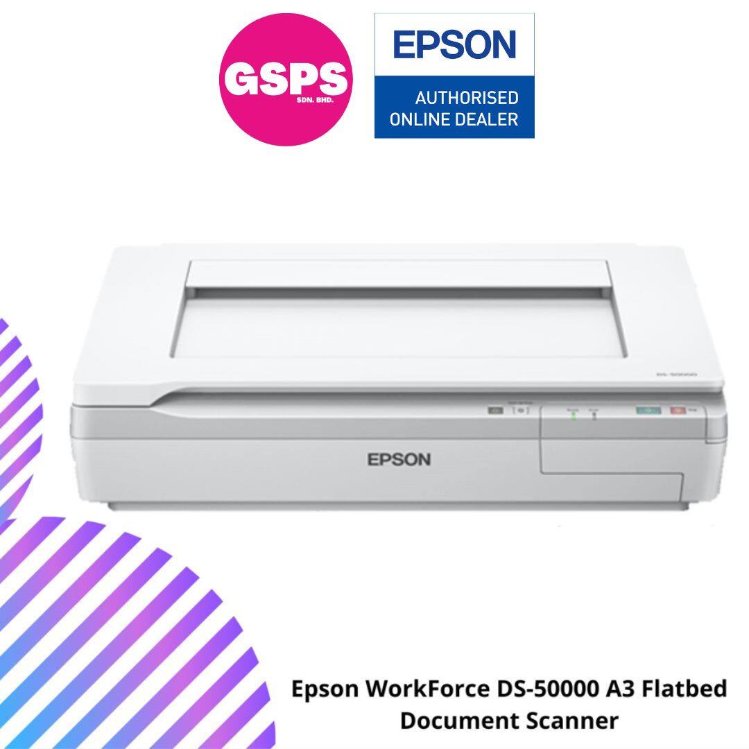 Epson WorkForce DS-50000 A3 Flatbed Document Scanner | Lazada