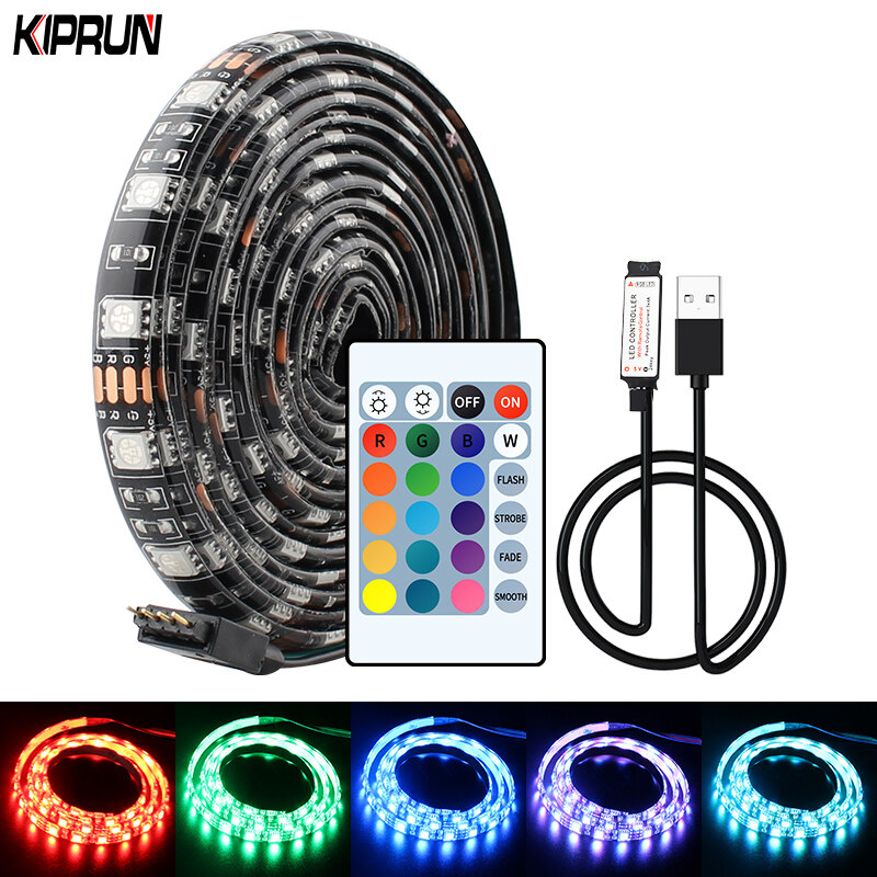 RGB LED Strip 5050 2835 Flexible LED Tape Bluetooth Neon Ribbon ...