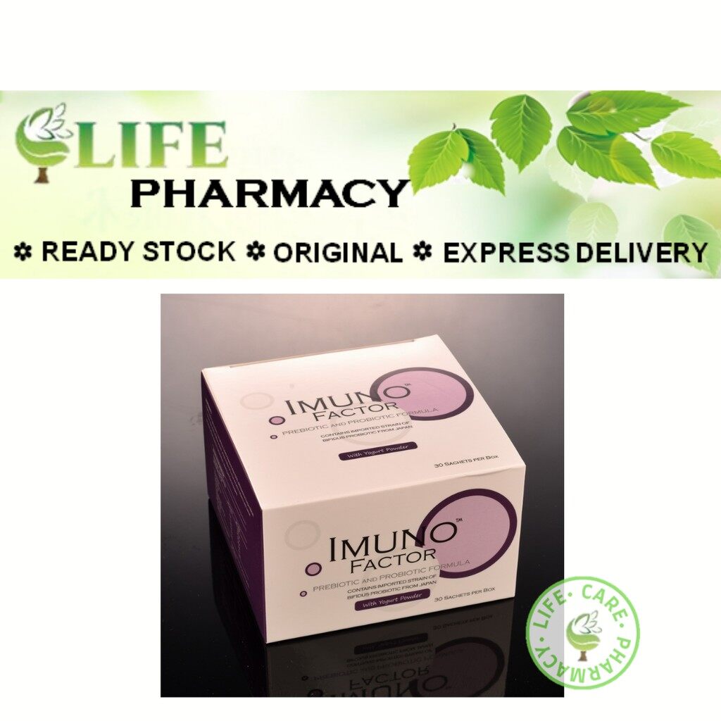 Imuno Factor Prebiotic & Probiotic Formula (30's) | Lazada