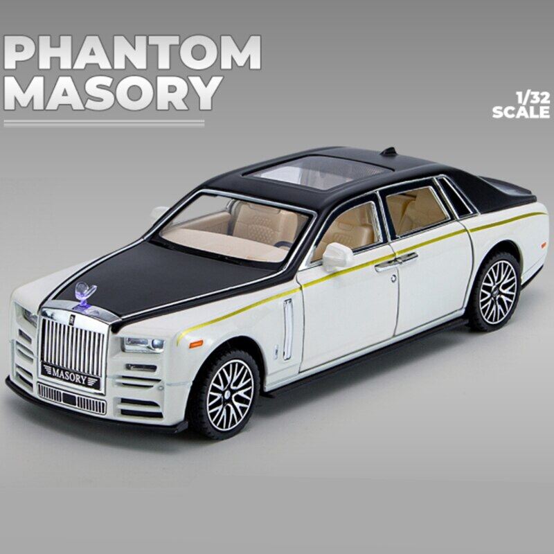 2022 1/32 Rolls Royce Phantom Alloy Luxy รถรุ่น Diecasts โลหะของเล่นรถ ...