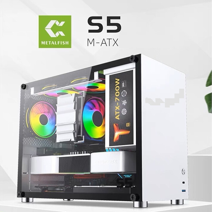 Metalfish S5 mATX | SFX or ATX PSU | Lazada