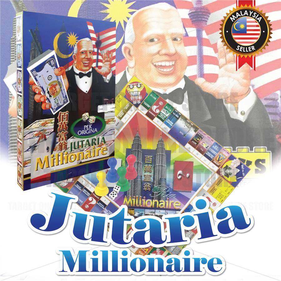 MILLIONAIRE JUTARIA BOARD GAMES / JUTARIA JUTARIA PERMAINAN PAPAN ...