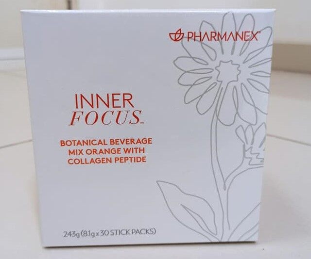 NEW Nuskin Nu Skin Pharmanex Inner Focus Collagen Peptide / Beauty Focus Collagen+ plus 30 Stick ...