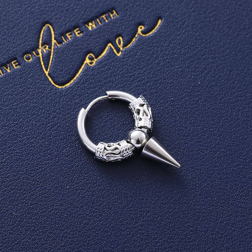 Earings for men hikaw for boys Unique Cool Stainless steel Men Female ...