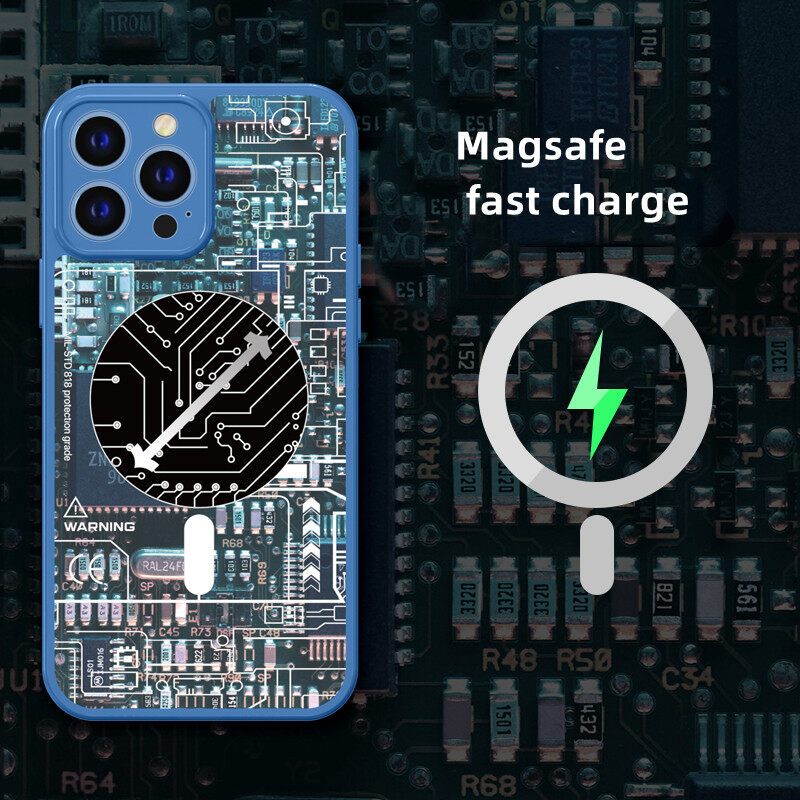 Youngkit Cover 12 13 Pro Max Case Trend Magsafe Magnetic Wireless ...