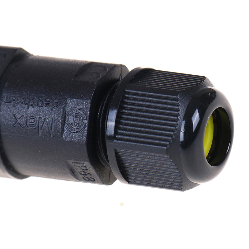 2Pin outdoor waterproof cable quick connector ip68 ac junction box ...