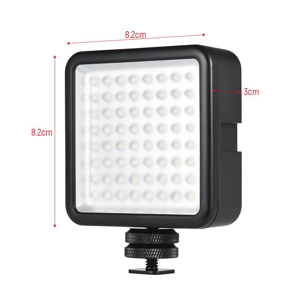 Andoer LED 64 USB Continuous On Camera LED Panel Light Portable Mini ...