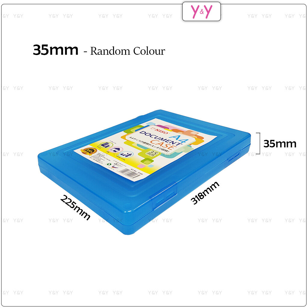 Niso A4 Document Case / File Case / File with Lock / Document Holder ...