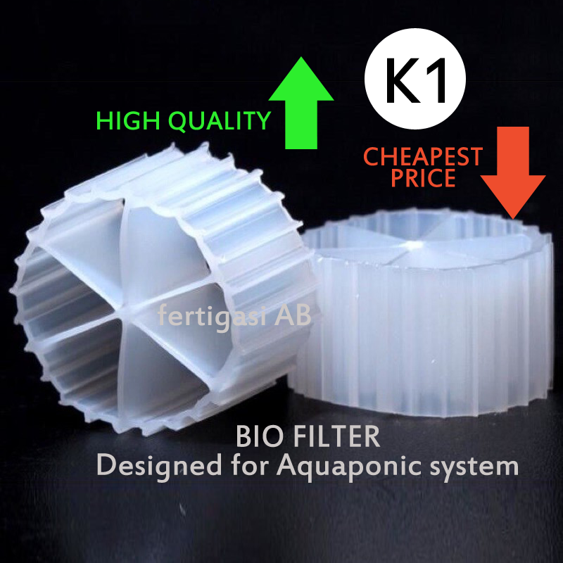 100g K1 Bio Media Filter Aquaponic aquarium arowana Oscar koi fish ...