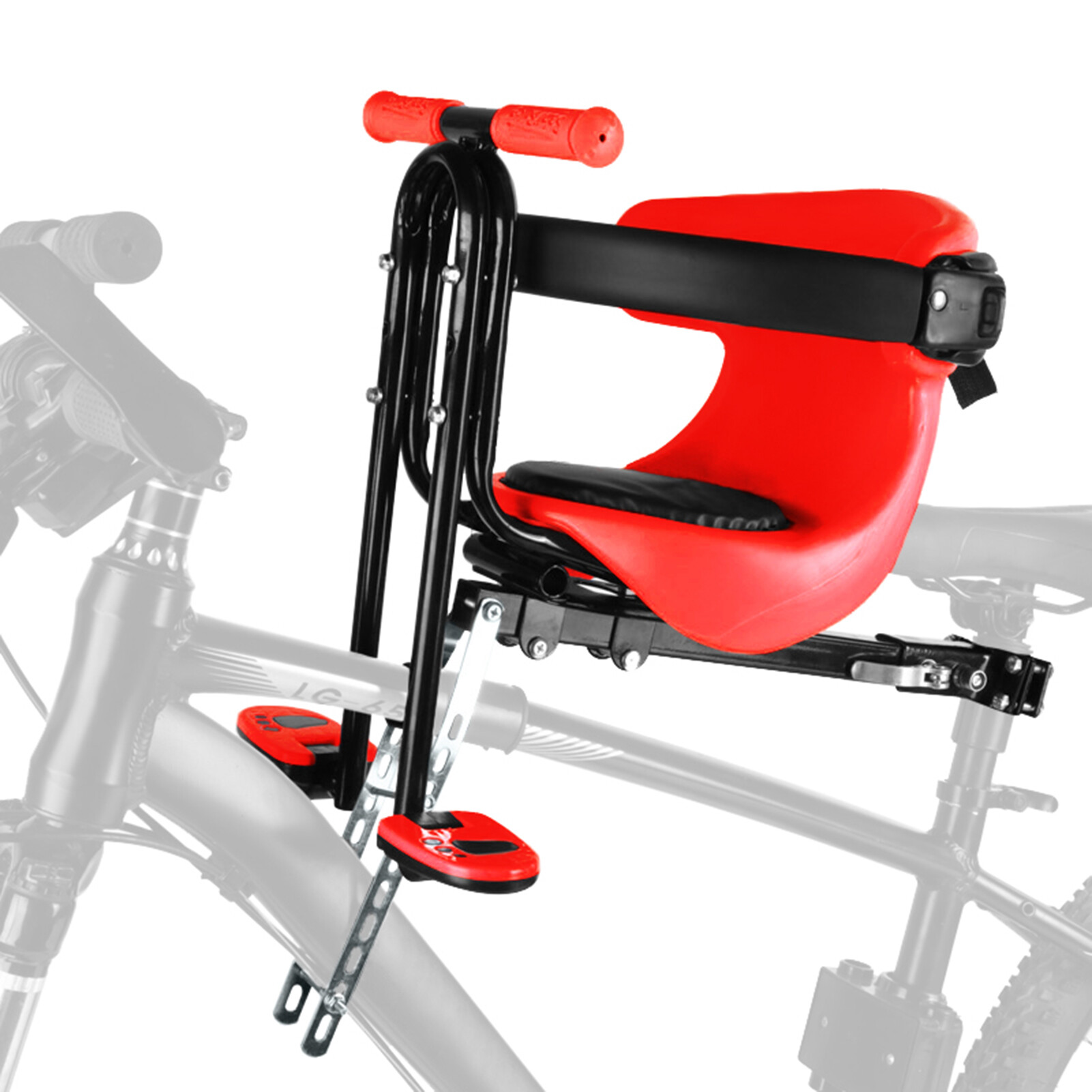 Bike Seat For Kids Cycling Child Seat Detachable Front Mounted Cycling ...
