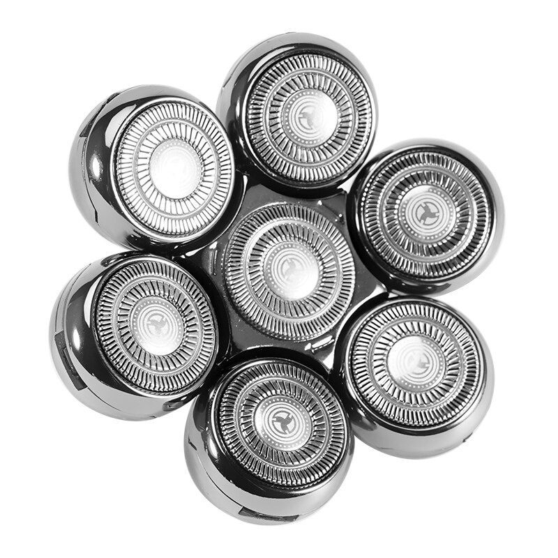 Multi function induction charging Electric shaver 7D floating head full ...